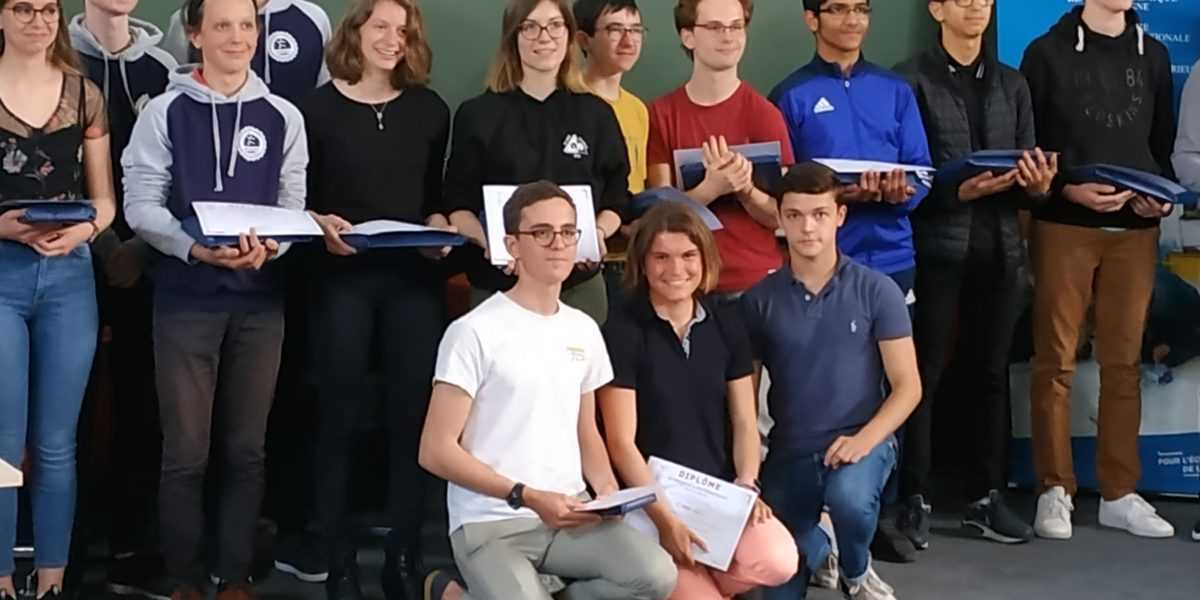 Une lauréate aux Olympiades de mathématiques