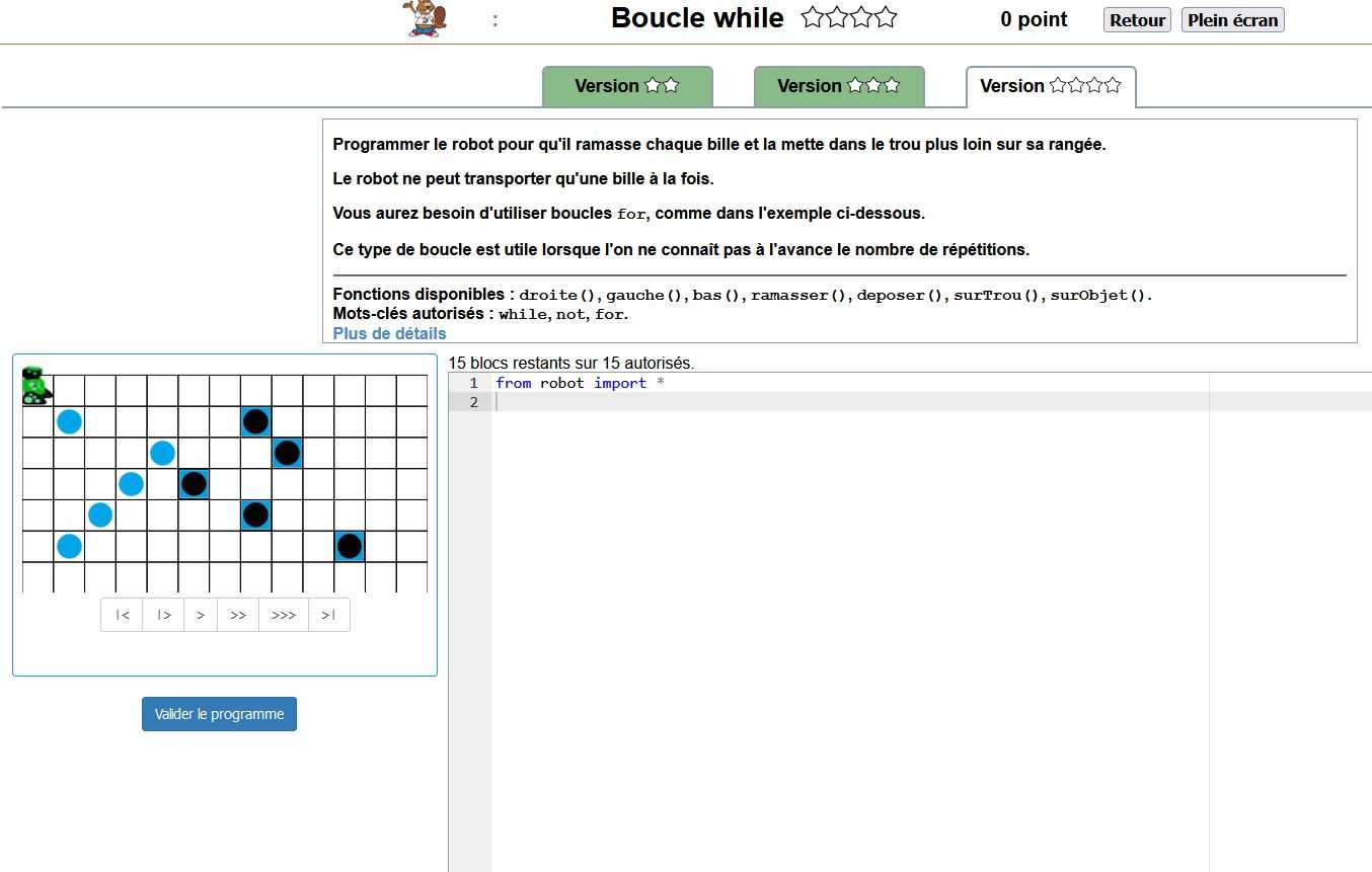 Concours ALGOREA (SNT)