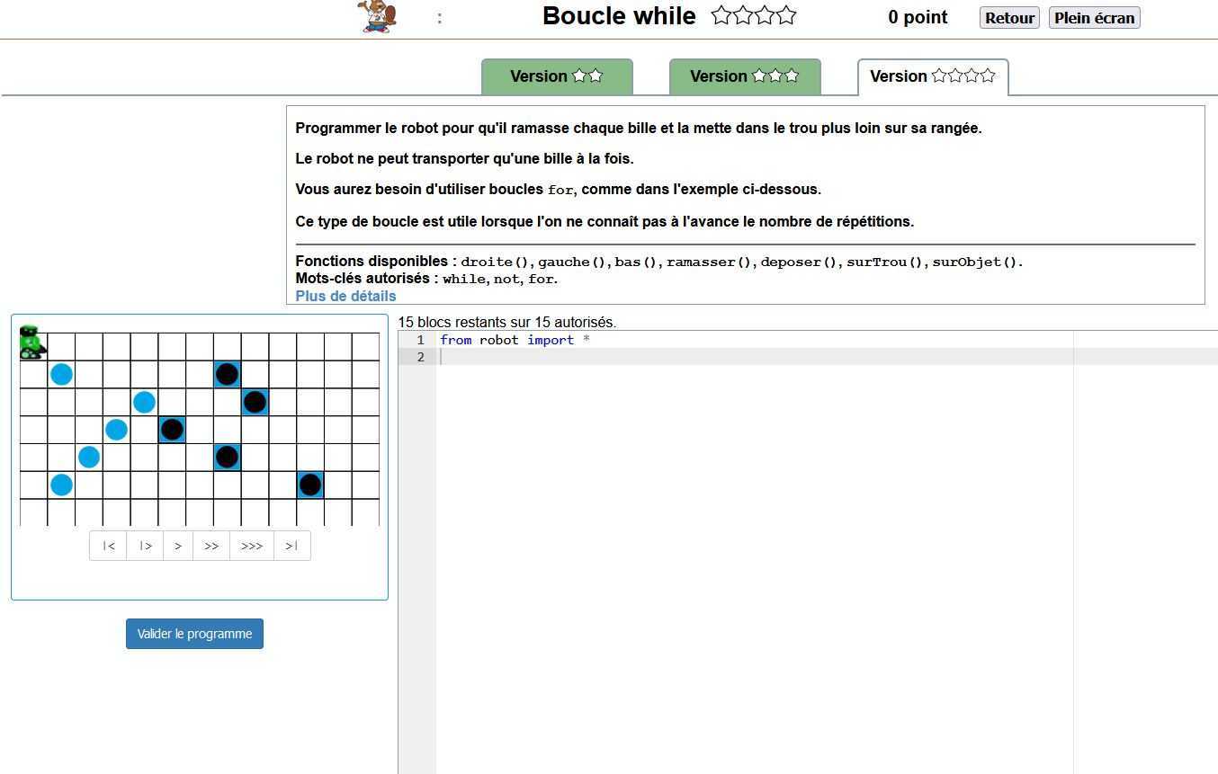 Concours ALGOREA - Suite (SNT)